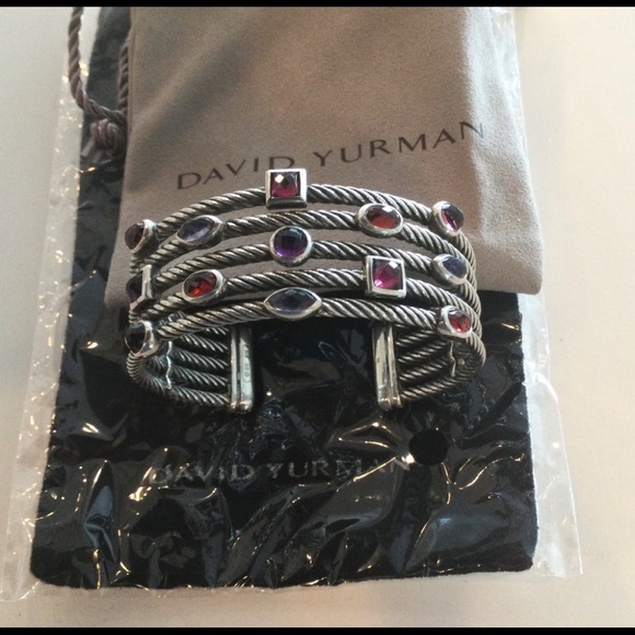 David Yurman | Jewelry | David Yurman 5 Row Confetti Bracelet Multi ...